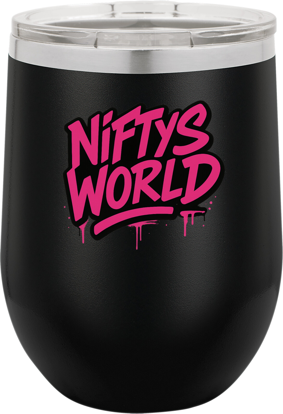 NIFTY’S WORLD Drip Stemless Wine Glass